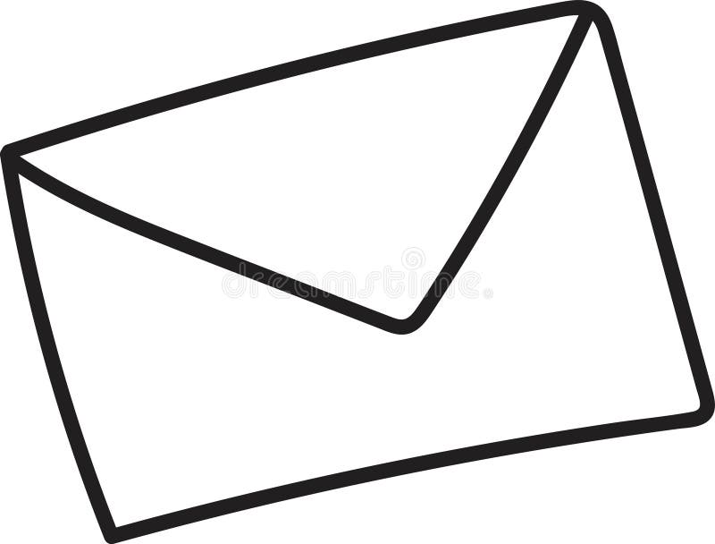 Envelope Letter Doodle stock vector. Illustration of design - 290747682