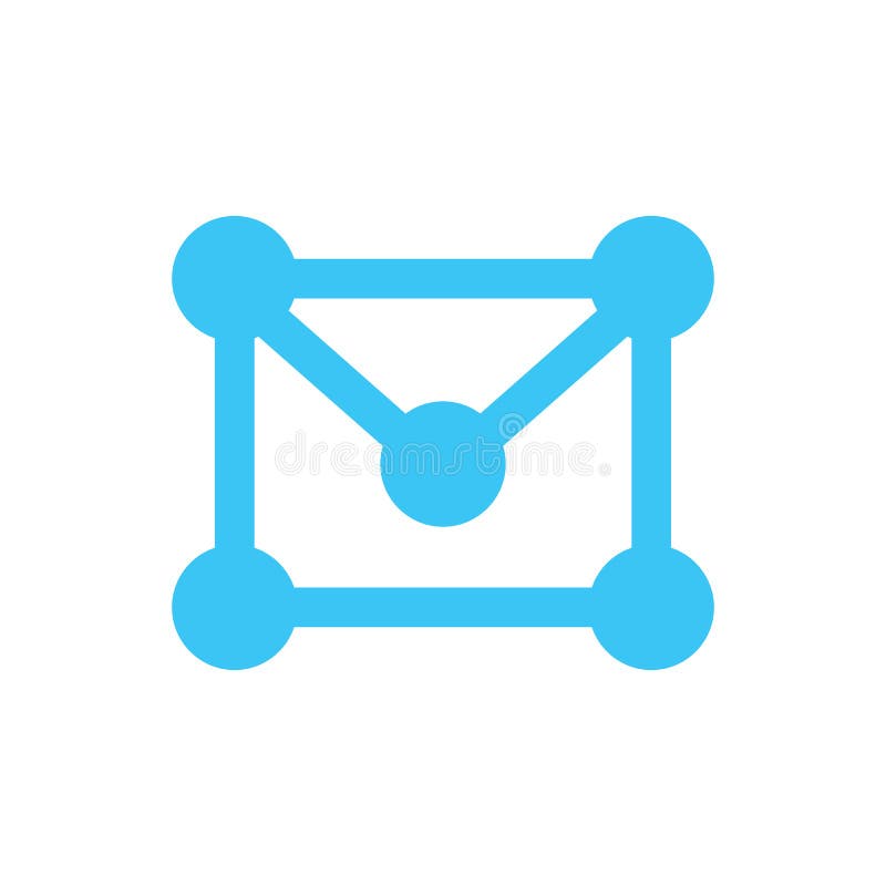 Envelope Logo Template, Digital Technology Icon Design, Mail Symbol ...