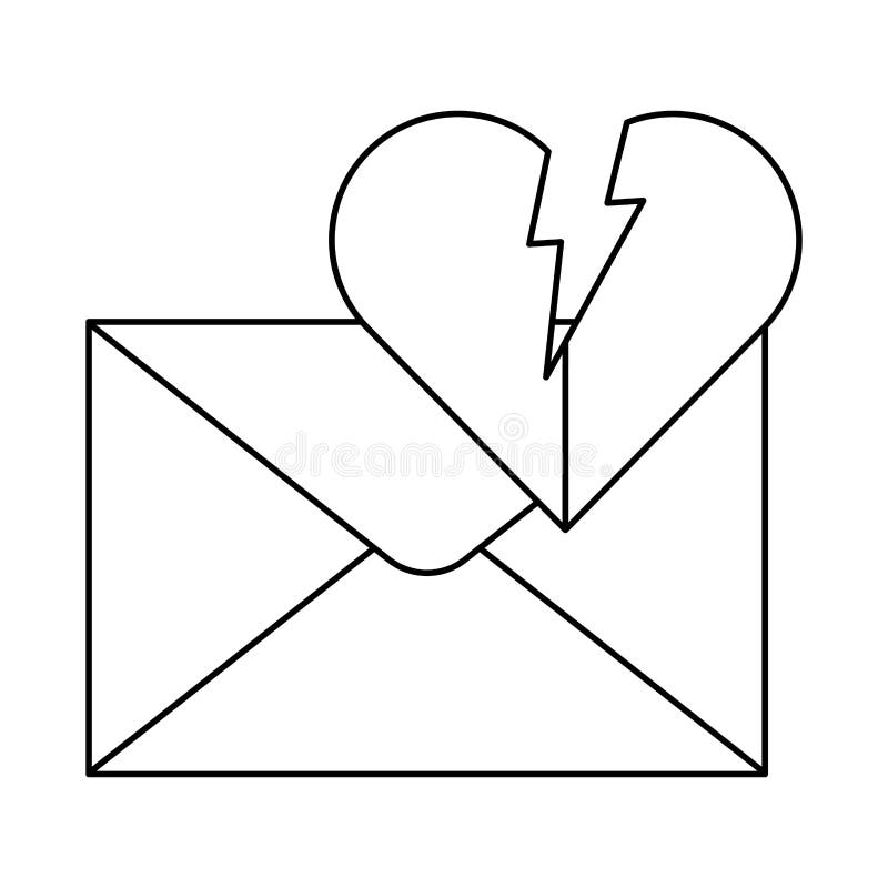 Love break up concept stock vector. Illustration of family - 36142253