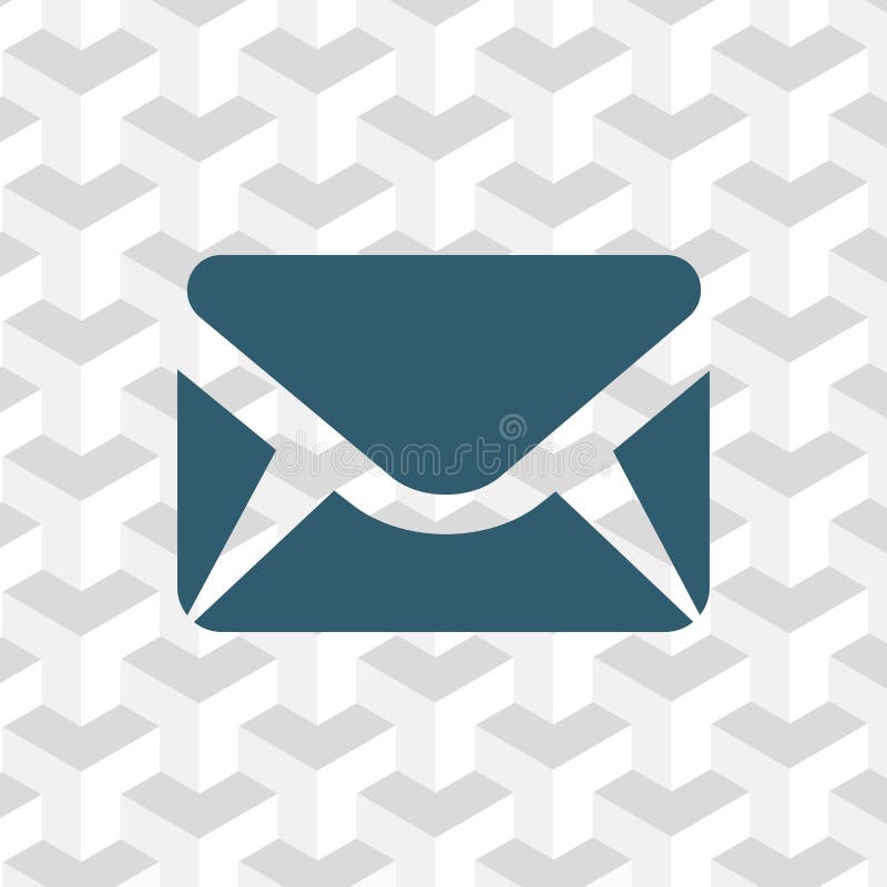 Envelope Mail Icon, Vector Illustration. Flat Design Style Stock Vector ...