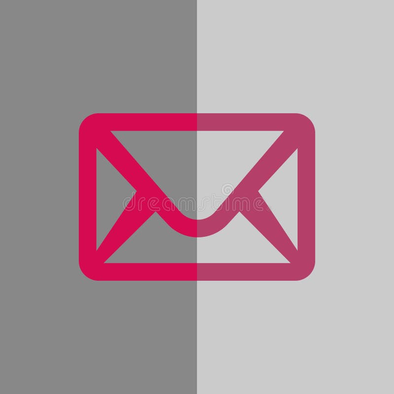 Envelope Mail Icon, Vector Illustration. Flat Design Style Stock Vector ...