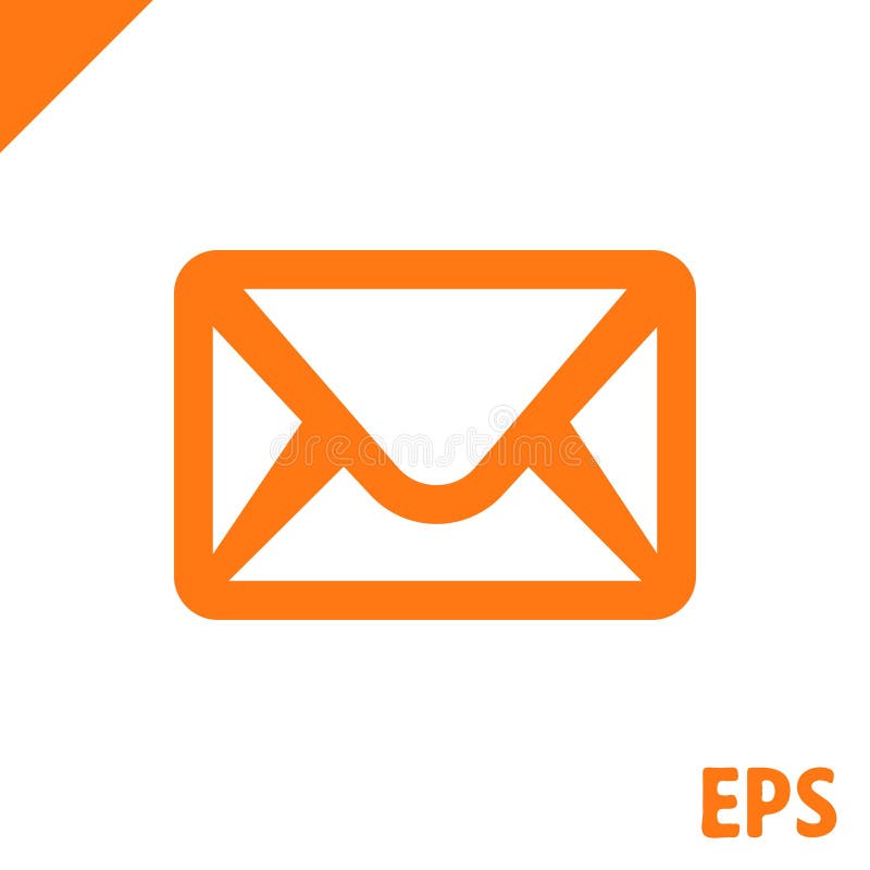 Envelope Mail Icon, Vector Illustration. Flat Design Style Stock Vector ...