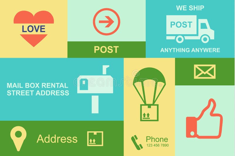 Envelope Mail Icon, Vector Illustration. Flat Editorial Stock Image ...