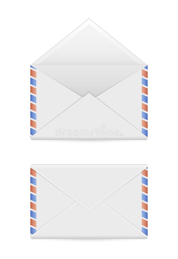 Envelope mail stock vector. Illustration of modern, background - 46690877