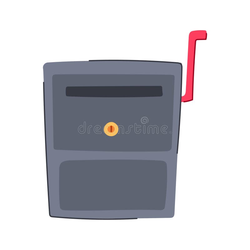 Envelope Mailbox Mail Cartoon Vector Illustration Stock Vector ...