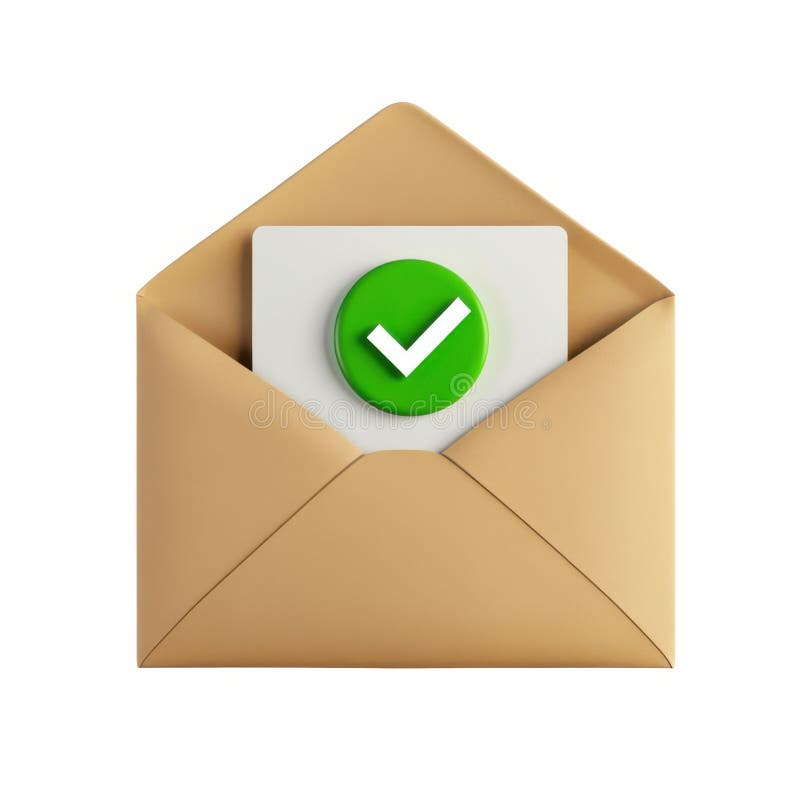 Envelope Received Confirmation Stock Illustrations – 91 Envelope ...