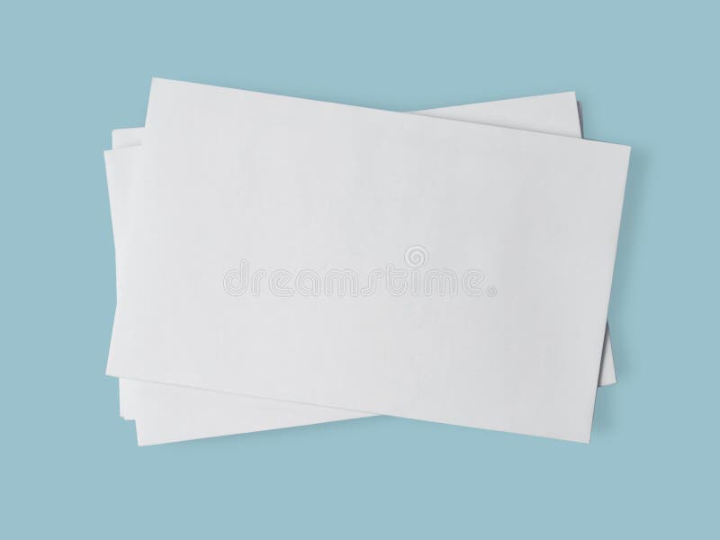 Envelope Mock Up, White Blank Empty Copy Space Paper Stock Photo ...