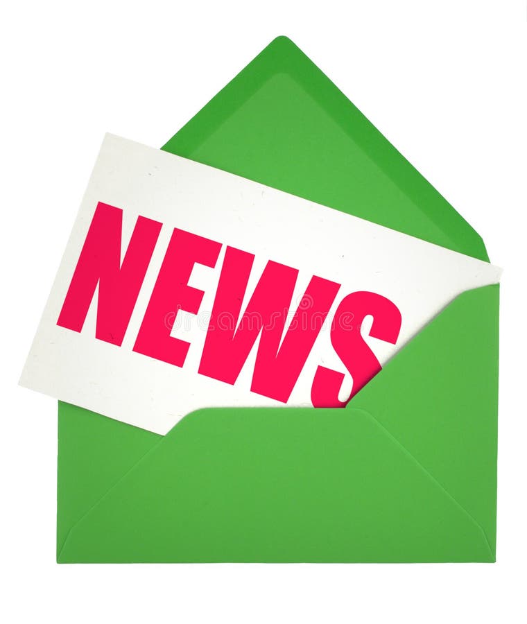 Envelope and note stock image. Image of correspondence - 3273101