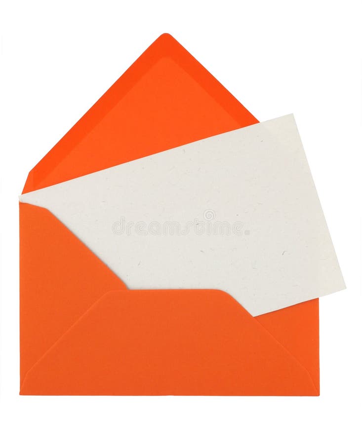Envelope and note stock image. Image of correspondence - 3273101