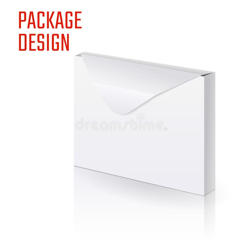 Envelope Paper or Craft Box a Stock Vector - Illustration of label ...