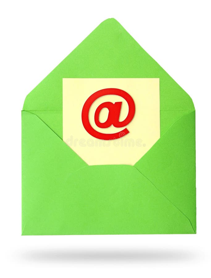 Envelope with paper sheet stock photo. Image of envelope - 29211562
