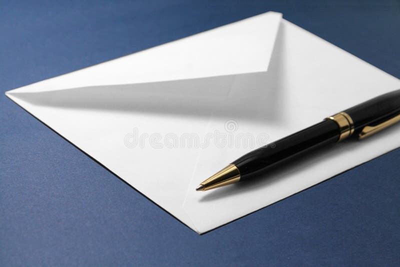Envelope and pen stock photo. Image of envelop, paper - 1323694