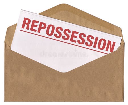 Envelope - Repossession Notice Letter Stock Photo - Image of correspond ...