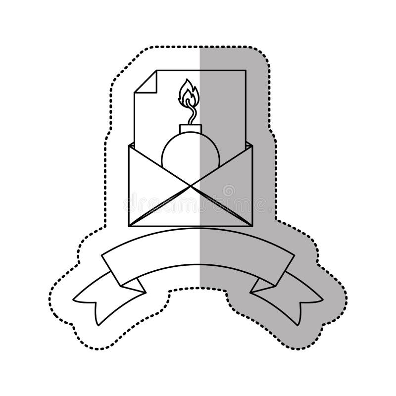 Envelope of Security System Design Stock Illustration - Illustration of ...