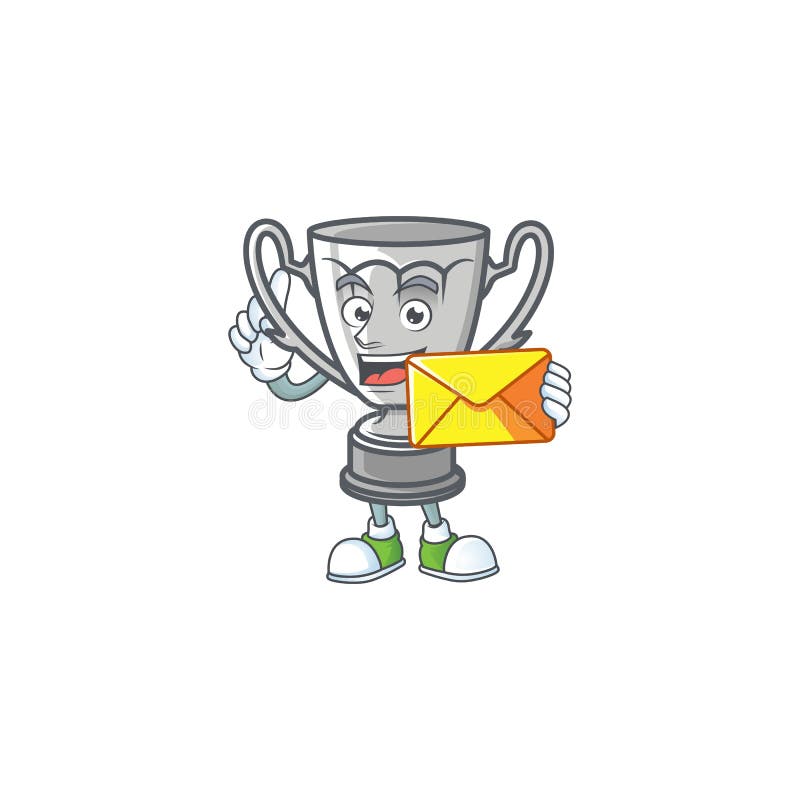 Envelope Silver Trophy Stock Illustrations – 6 Envelope Silver Trophy ...