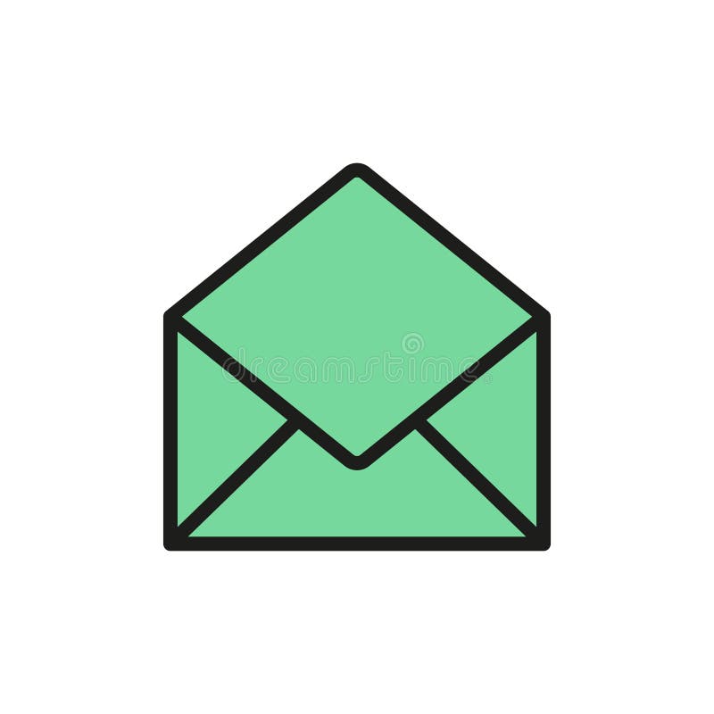 Envelope Stationary Icon Vector Design Templates Simple and Modern ...