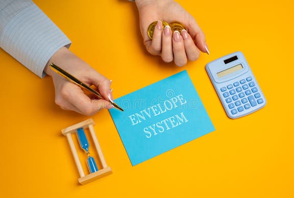 The Envelope System Concept. Stock Photo - Image of cash, earnings ...