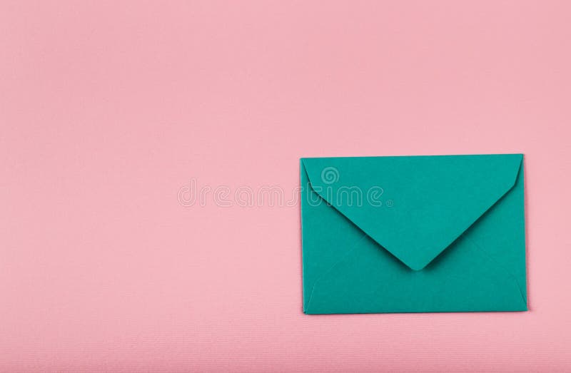 Envelope on the table stock image. Image of information - 172593397