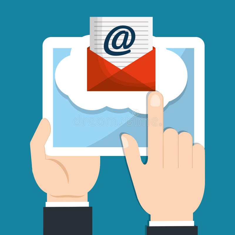 Envelope Email Marketing Send Design. Stock Vector - Illustration of ... Envelope Email Marketing Send Design. Stock Vector - Illustration of ...