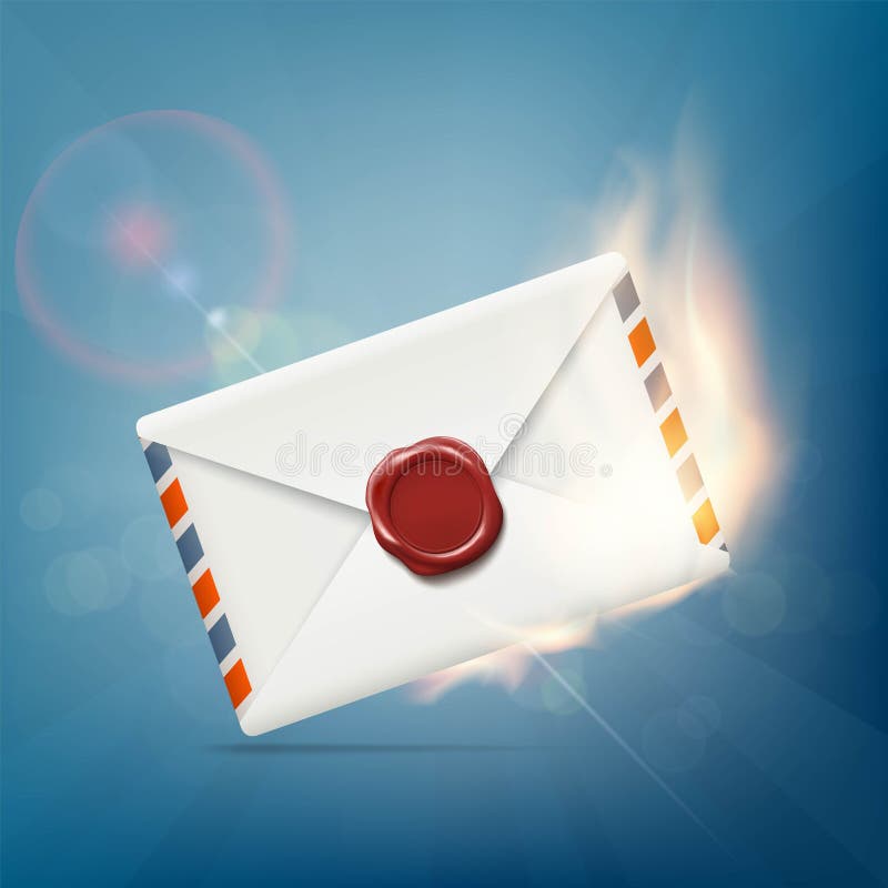 Envelope Fire Stock Illustrations – 2,600 Envelope Fire Stock ...