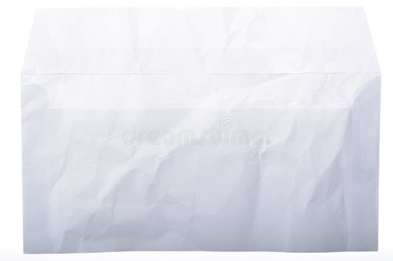 Old, Wrinkled Envelope stock photo. Image of postal, crumpled - 16960082