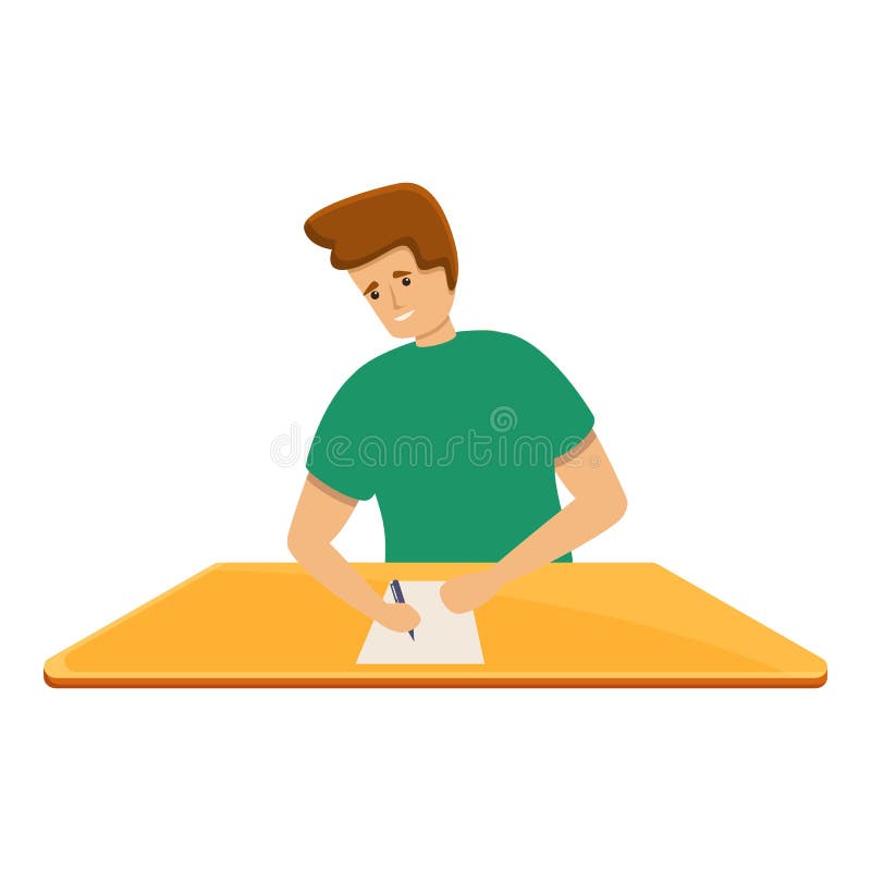 Writing Email Cartoon Stock Illustrations – 934 Writing Email Cartoon ...