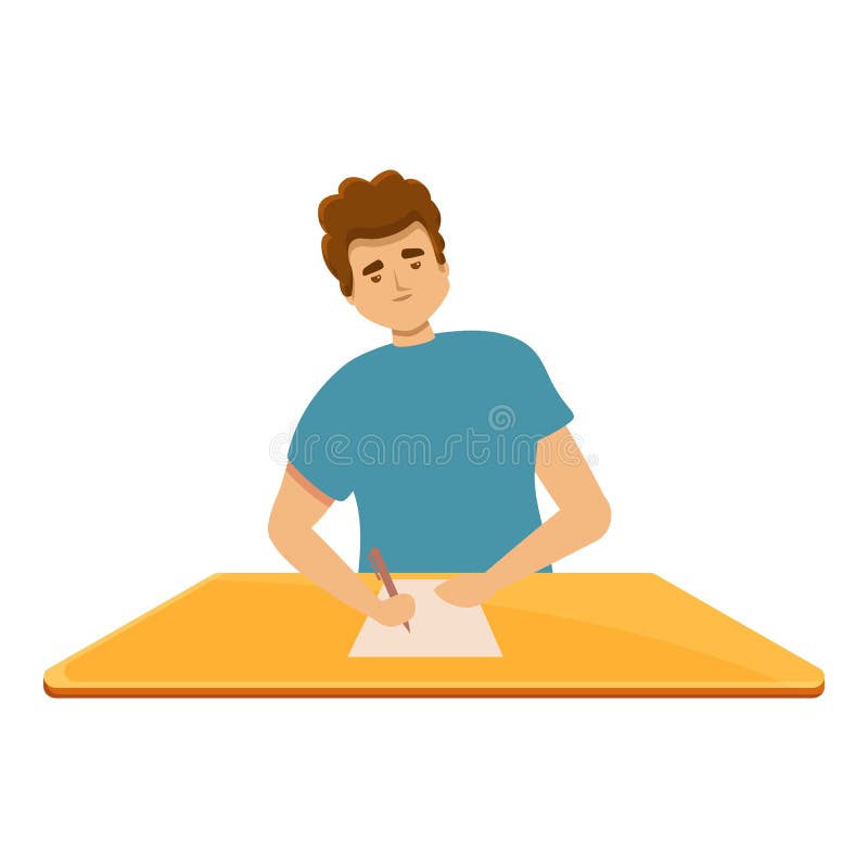 Writing Email Cartoon Stock Illustrations – 934 Writing Email Cartoon ...