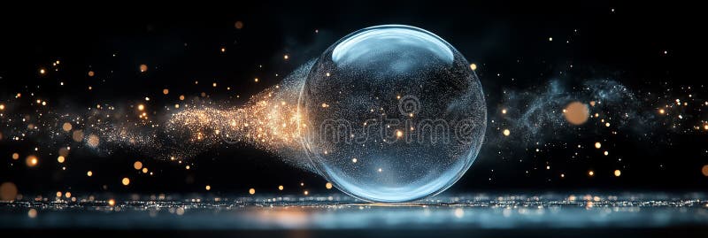 Enveloped in a Translucent Sphere, a Complex Data Matrix Shifts and ...