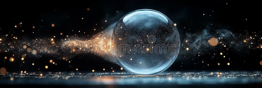 Enveloped in a Translucent Sphere, a Complex Data Matrix Shifts and ...