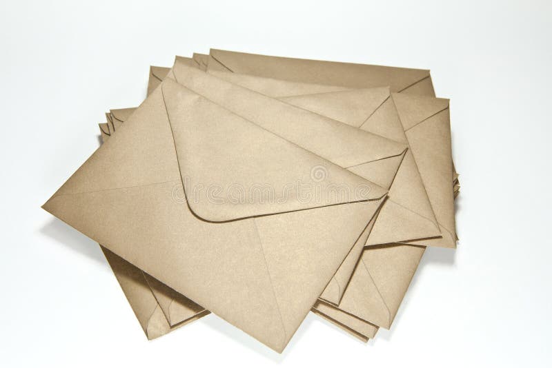 Envelopes stock image. Image of scatter, post, receive - 16285379