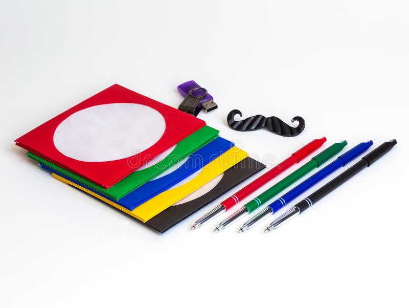 Red disk envelopes stock image. Image of copy, format - 30392305