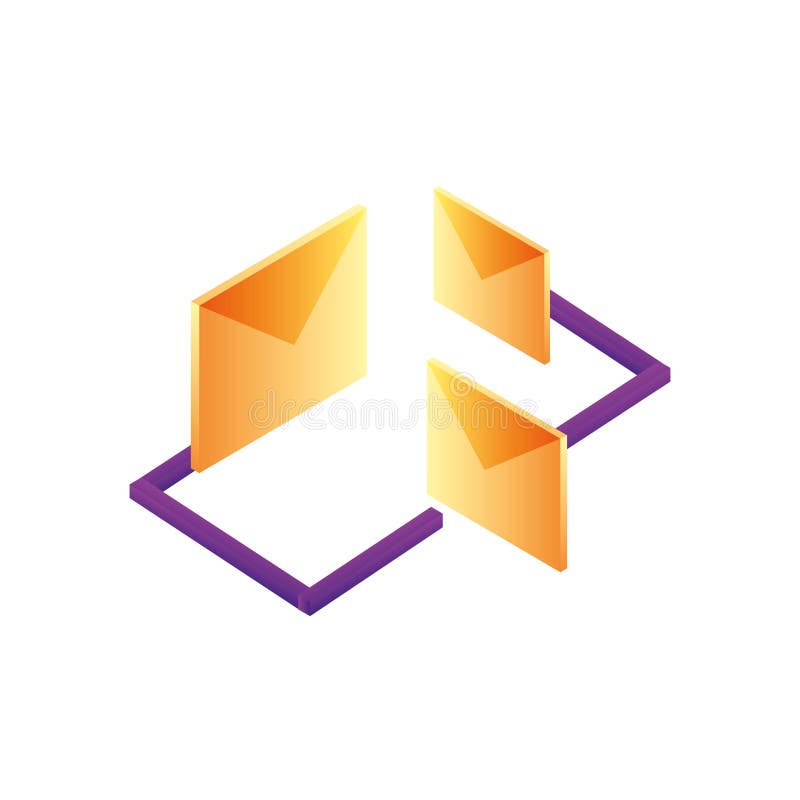 Set of Envelopes with Mails, Postmarks and Postcards Vector ...