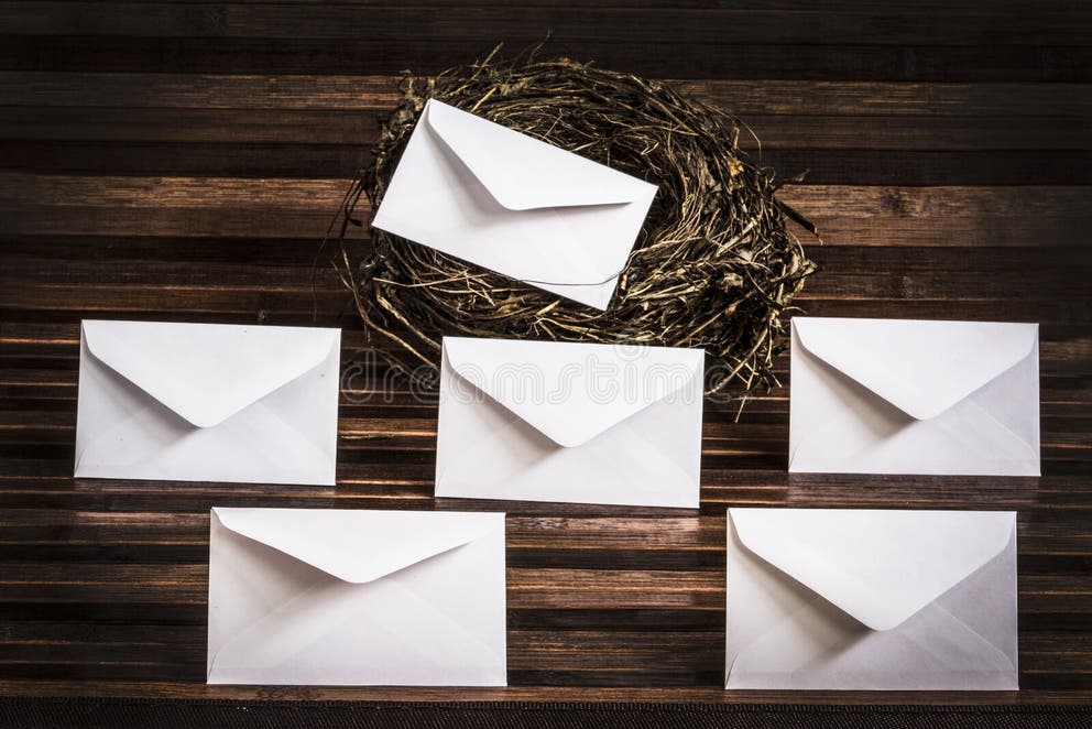 Envelopes stock image. Image of family, puppy, news, bird - 55279467