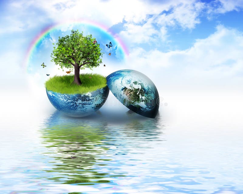 Heaven land stock illustration. Illustration of friend - 9641510