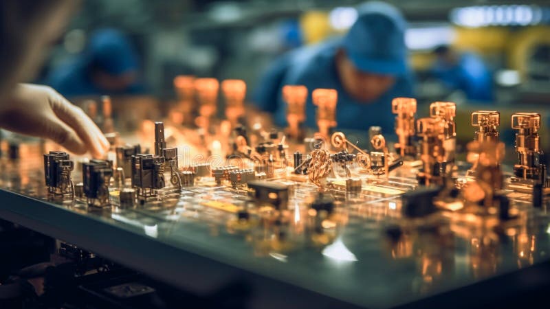 Environment of Chinese Semiconductor Factory, Advanced Technology ...