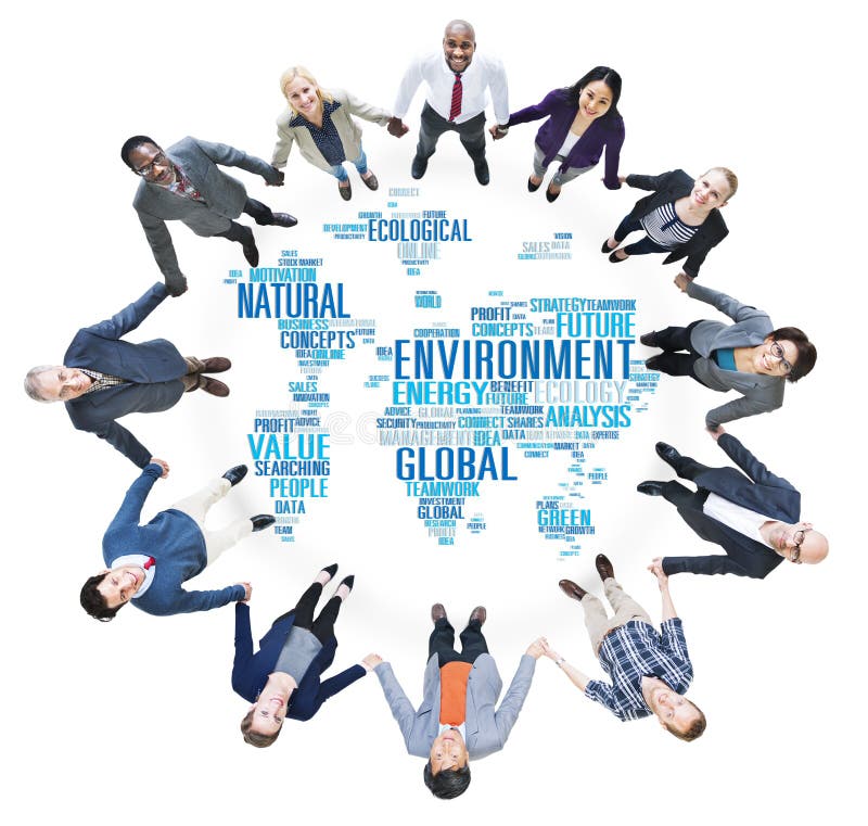 Environment Ecology Conservation Productivity Concept Stock Image ...