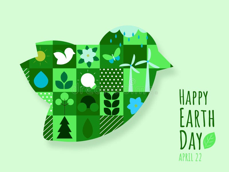 Environment, Ecology, Earth Day Typography Concept Design. Banner ...