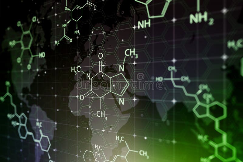 Chemical Formulas Pattern Stock Illustrations – 937 Chemical Formulas ...
