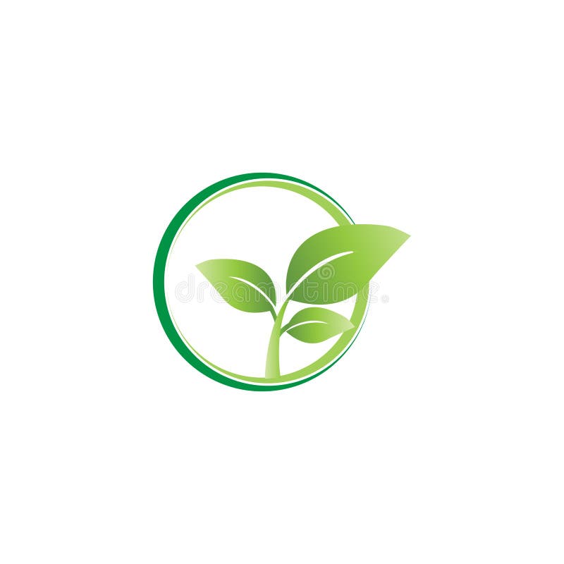 Environment Go Green Logo Icon Template Stock Vector - Illustration of ...