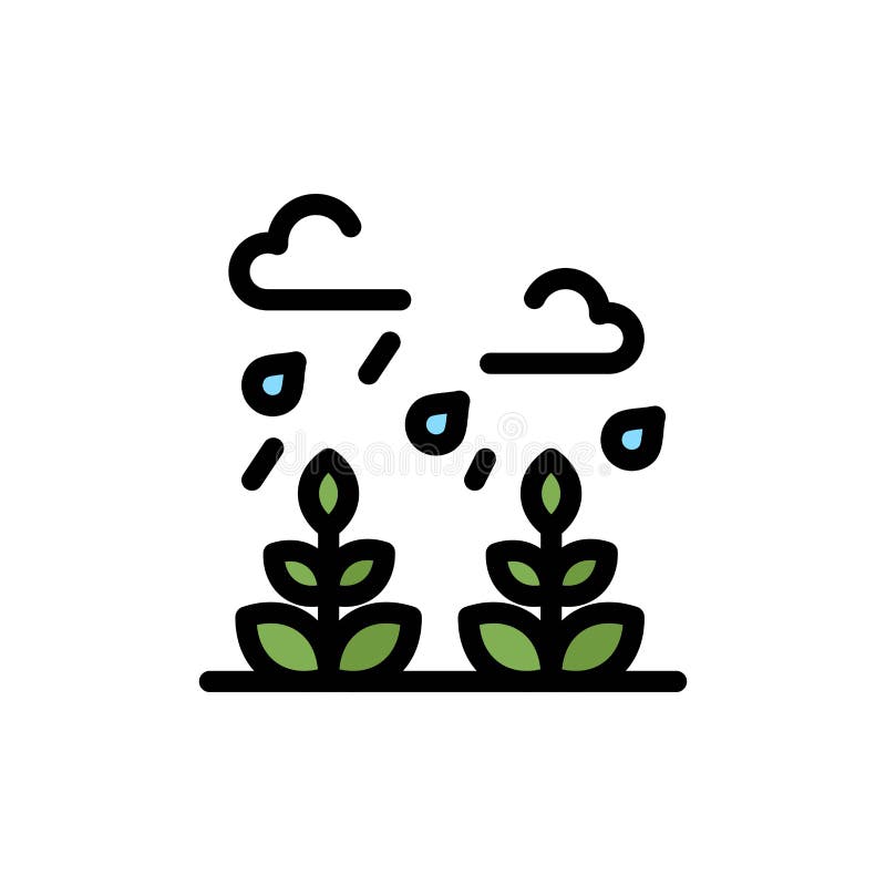 Environment, Growth, Leaf, Life Flat Color Icon. Vector Icon Banner ...