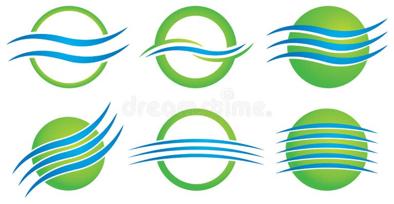 Green Wave Logo Stock Illustrations – 30,074 Green Wave Logo Stock ...