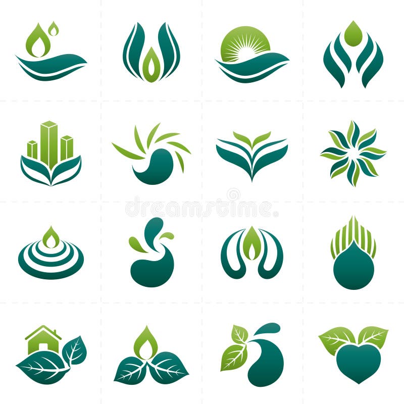 Environment logo design stock vector. Illustration of leaf - 15441129
