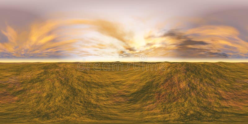 Environment Map ,HDRI High Resolution Map. Stock Photo - Image of ...