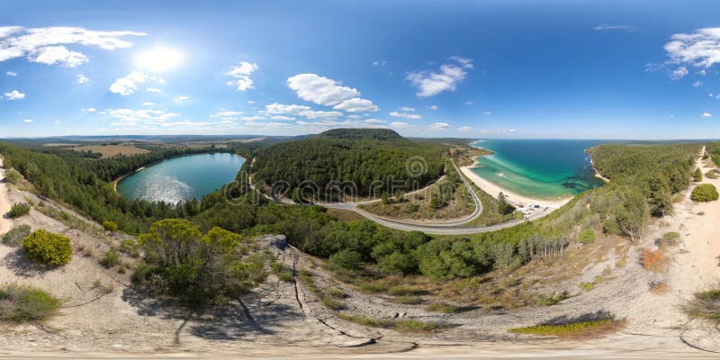 Environment Map - HDRI Spherical Panorama Stock Illustration ...