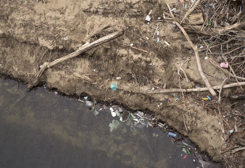 Heavily Polluted Environment. Stock Image - Image of factory, change ...