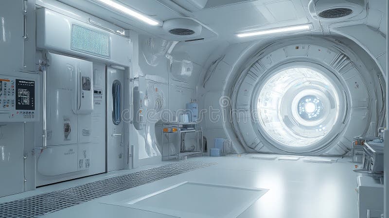 Environment Realistic 3d Style Biolab Chamber Simulation Stock ...