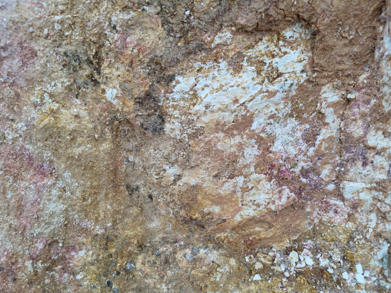 Environment Scene Around the Soil Texture and Pattern of the Limestone ...