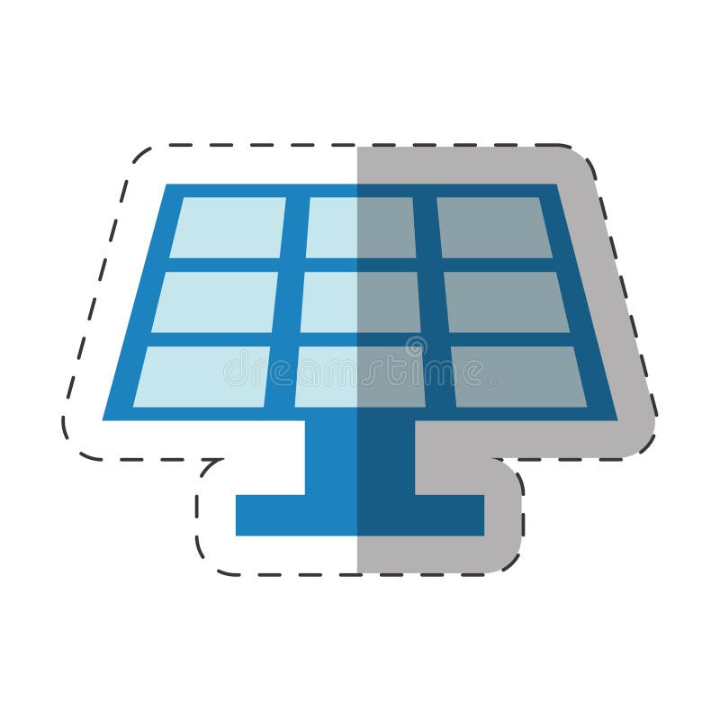 Environment Solar Pannel Design Stock Illustration - Illustration of ...