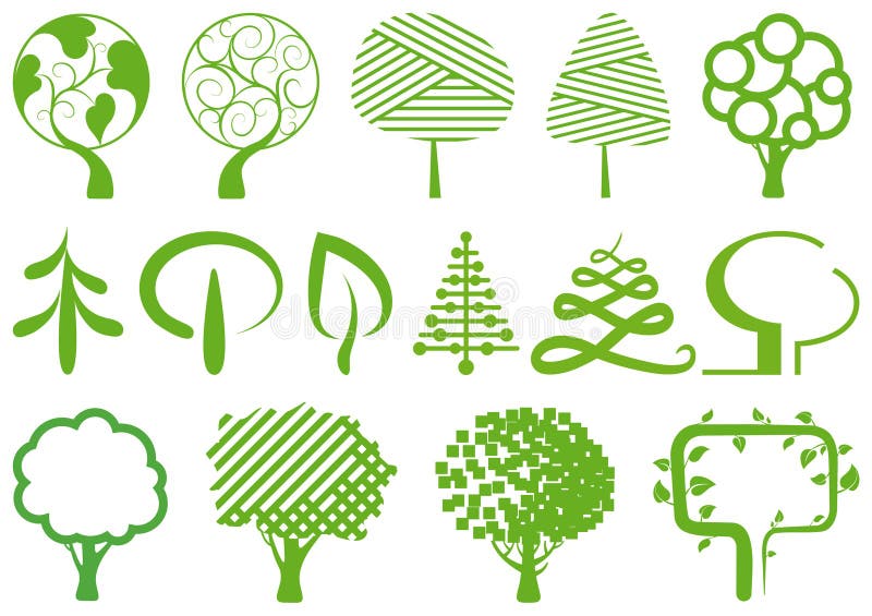 Environment symbols stock vector. Illustration of graphic - 9475422