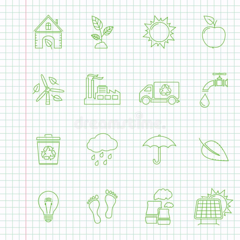 Environmental Notebook Stock Illustrations – 398 Environmental Notebook ...